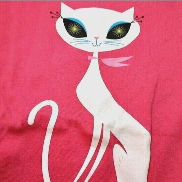 Mighty Fine | Tops | Vintage French Kitty By Mighty Fine Womens Top ...